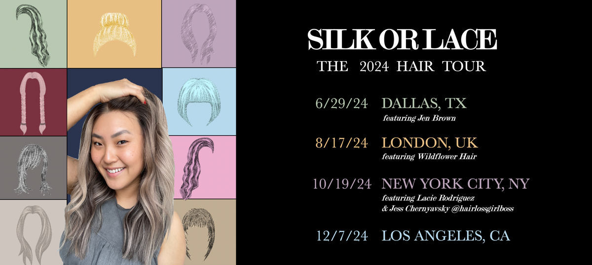 Silk or Lace 2024 Hair Tour Pop-Ups