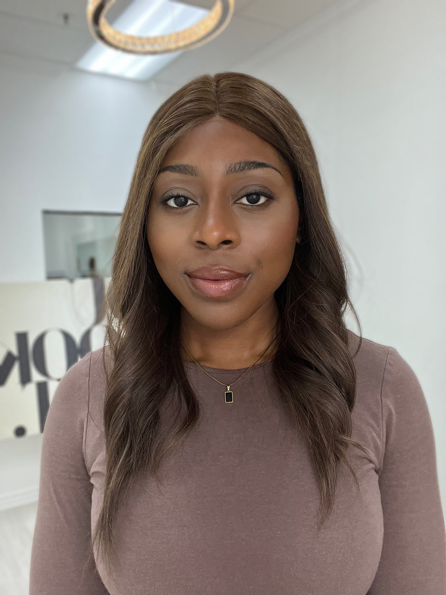 Madison Sample Lace Top Wig, "Dark Chocolate Brown" (R2523) - TAKE AN ...