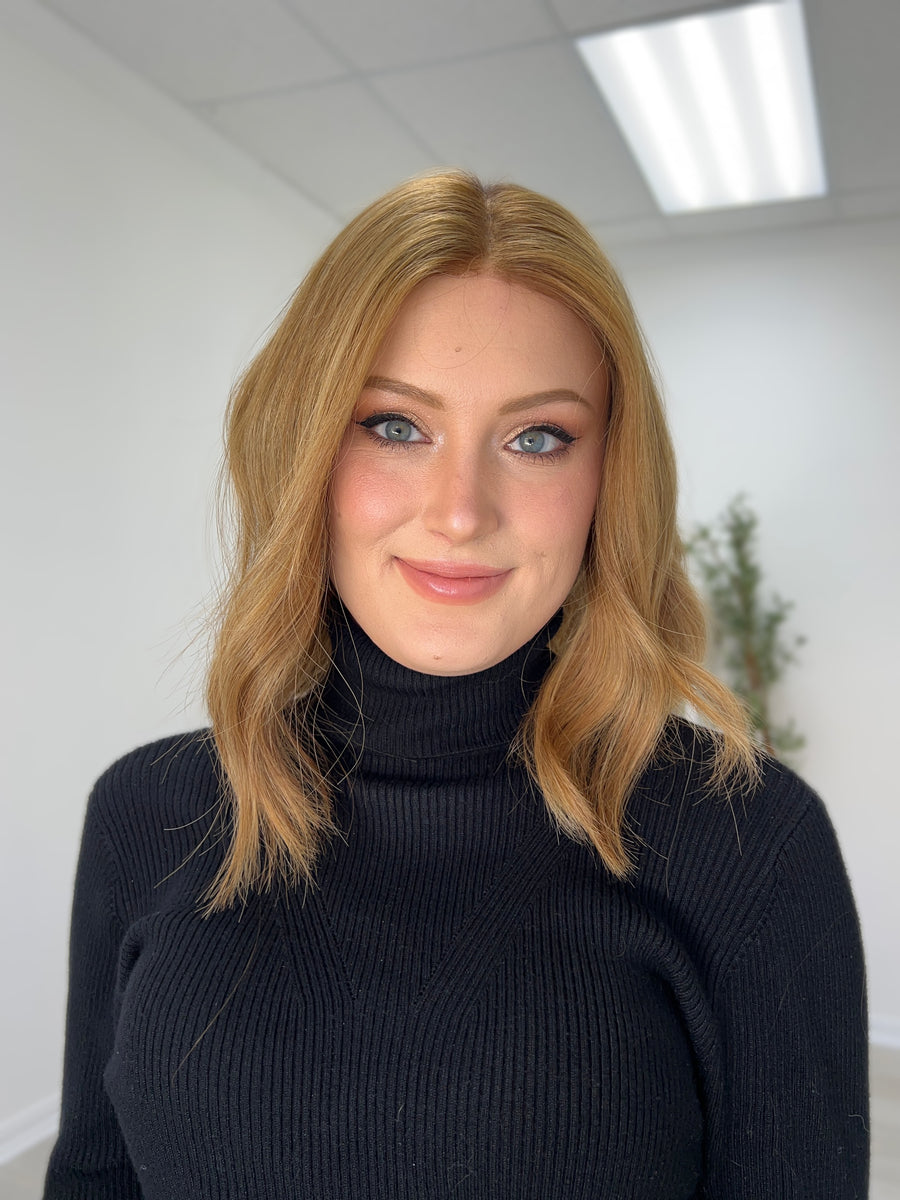 The Wig Fairy Mona Mor Lace Top Wig, "Dark Golden Blonde" (R2546 ...