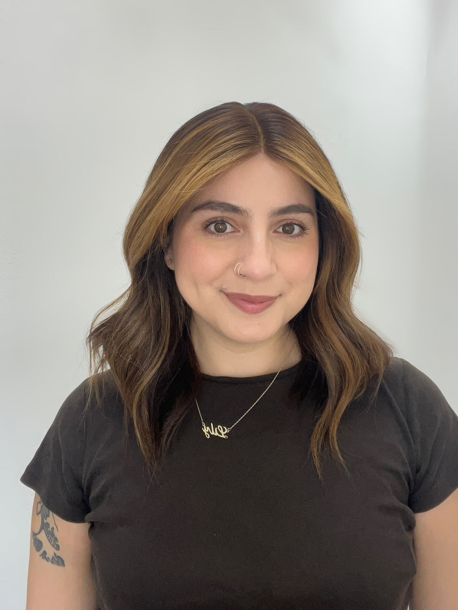 Lu's Wigs Lace Top Whopper, "Dark Brown with Caramel" R2148 – Silk or Lace