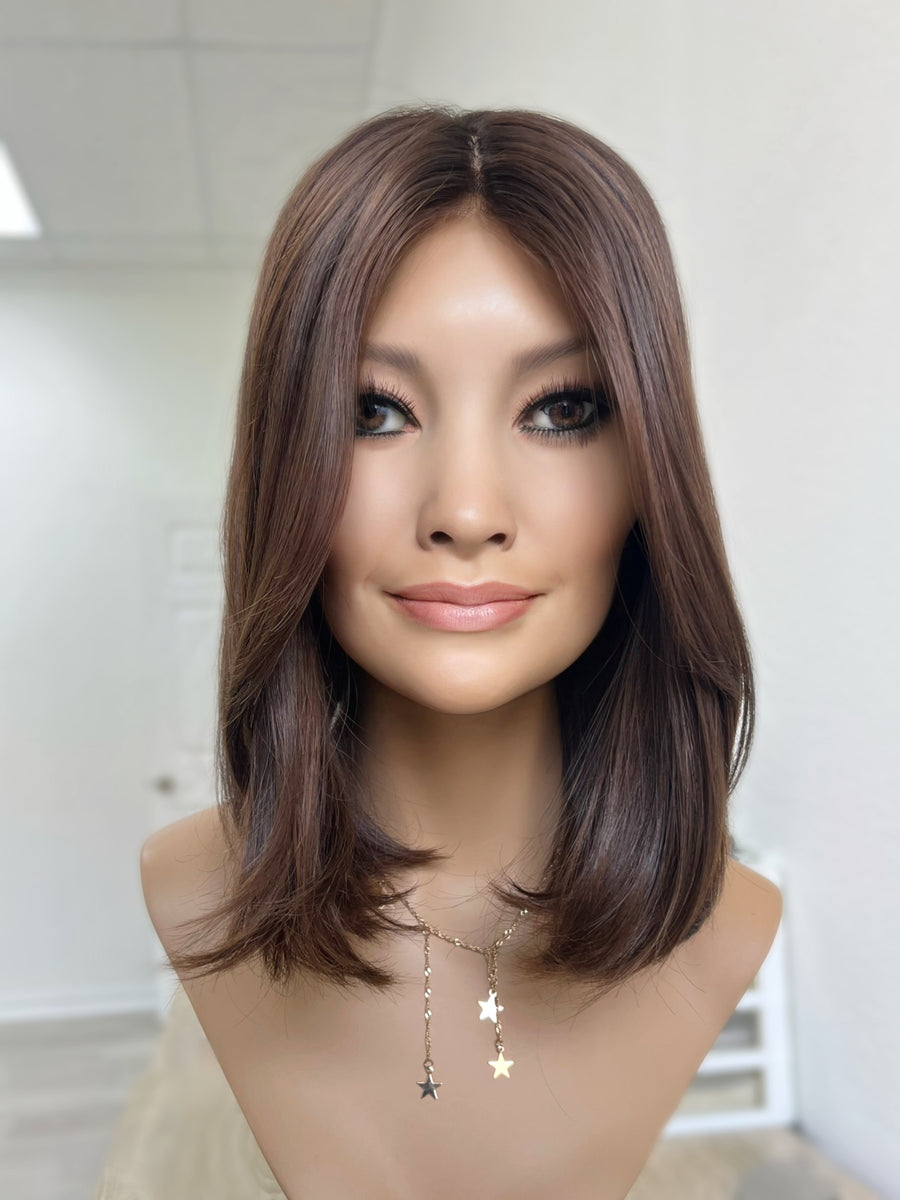 Follea Style Wig, "Custom Latte" (R2289) – Silk or Lace