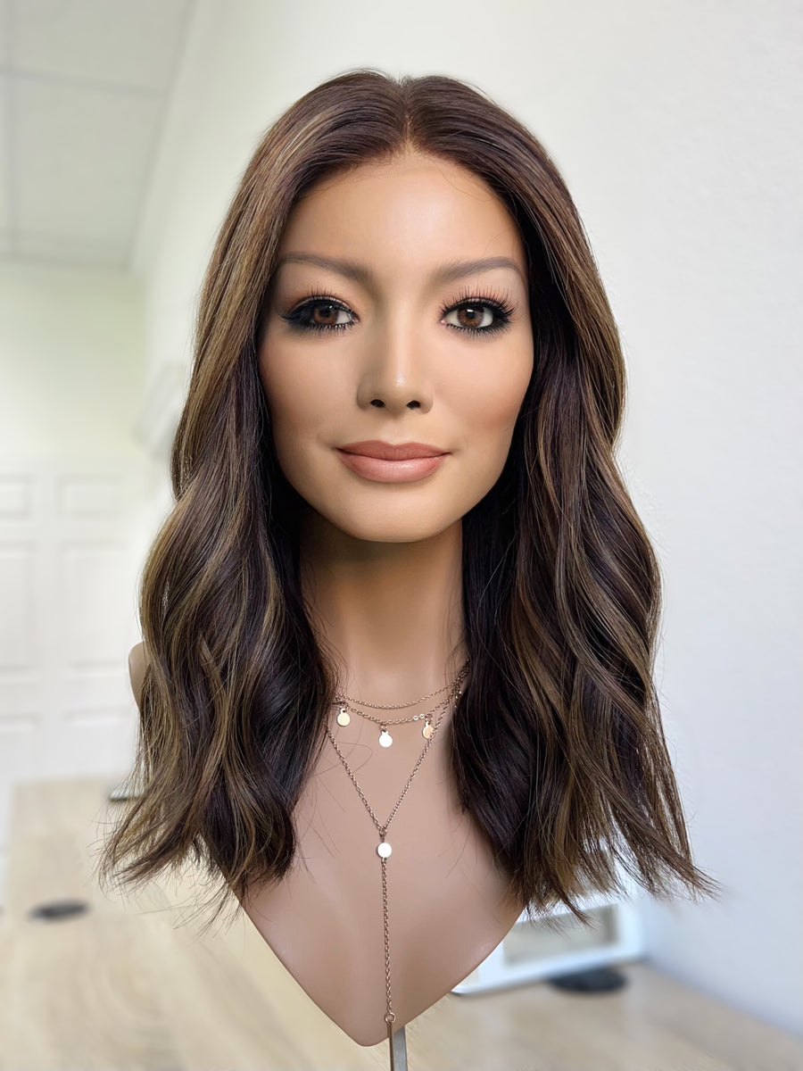 Madison Luxury Cap Lace Top Wig, "Katrina" (R2242) – Silk or Lace