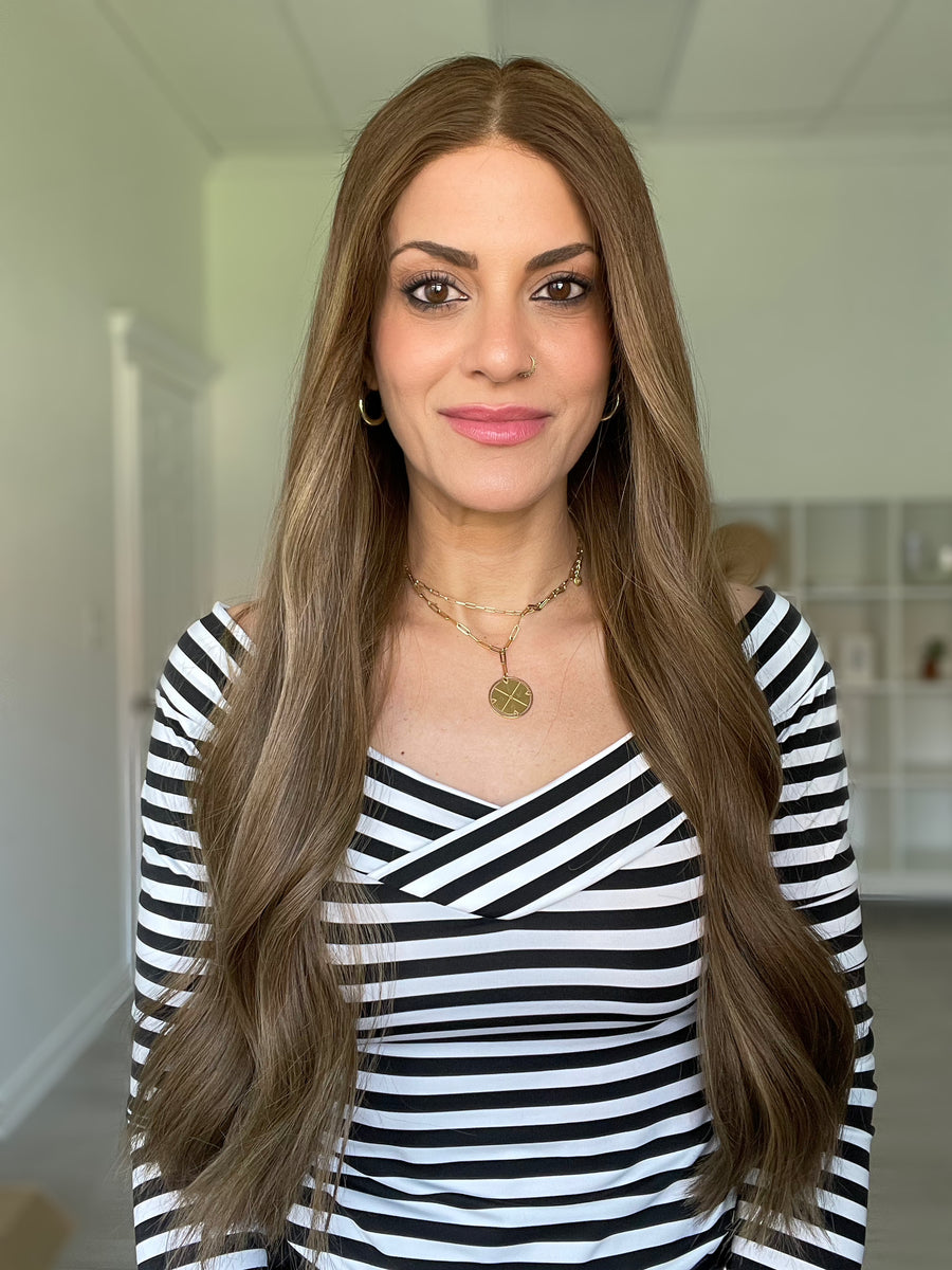 Wigs by Tiffani Lace Top Wig, "Caydee" (R2418) – Silk or Lace