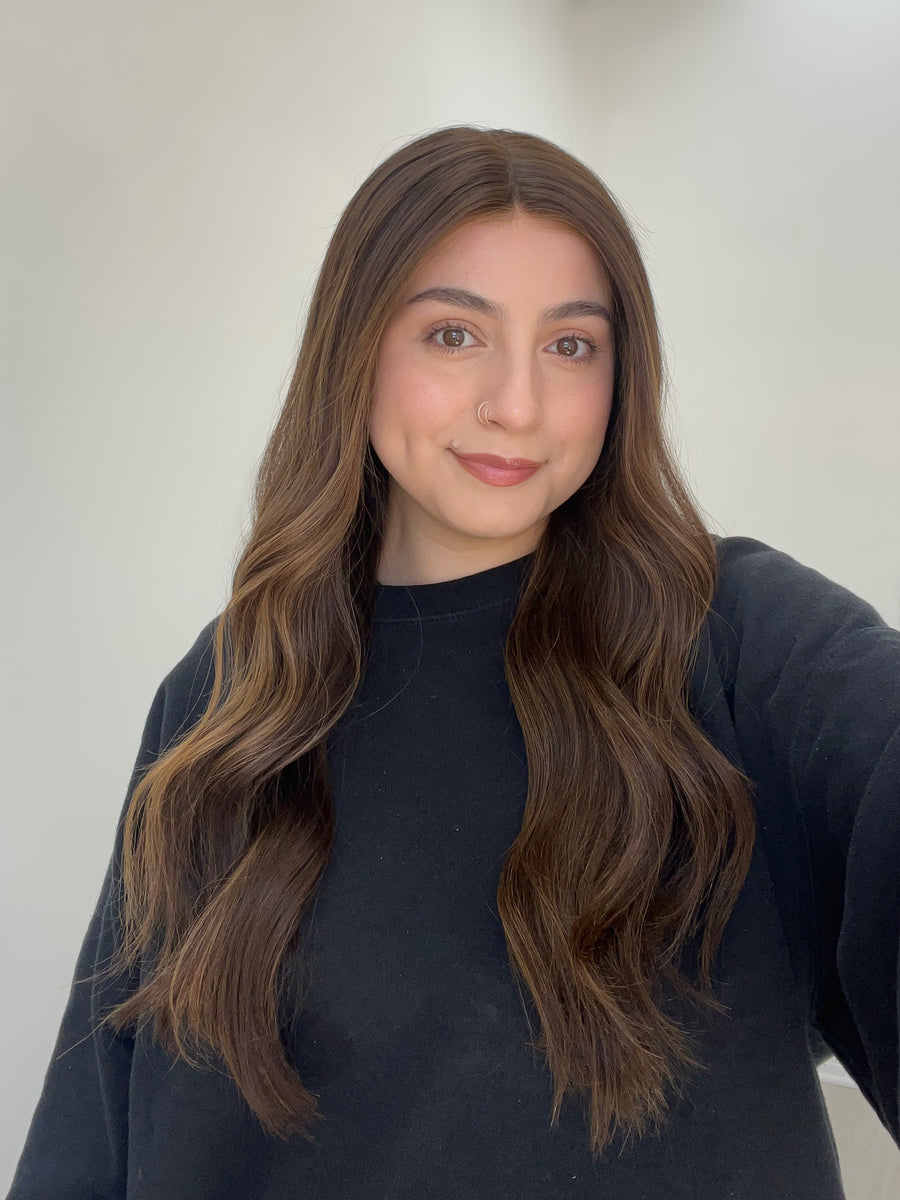 Highline Lace Top Wig, "Brown x Caramel" (R1974) – Silk or Lace