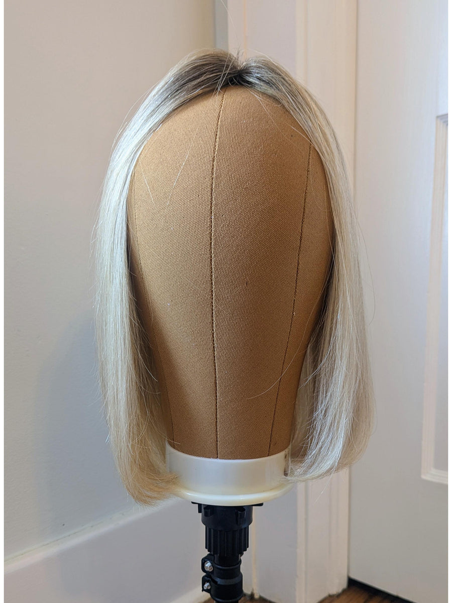 Highline Wigs Silk Top Topper, "Light Dimensional Blonde" (D525) – Silk ...