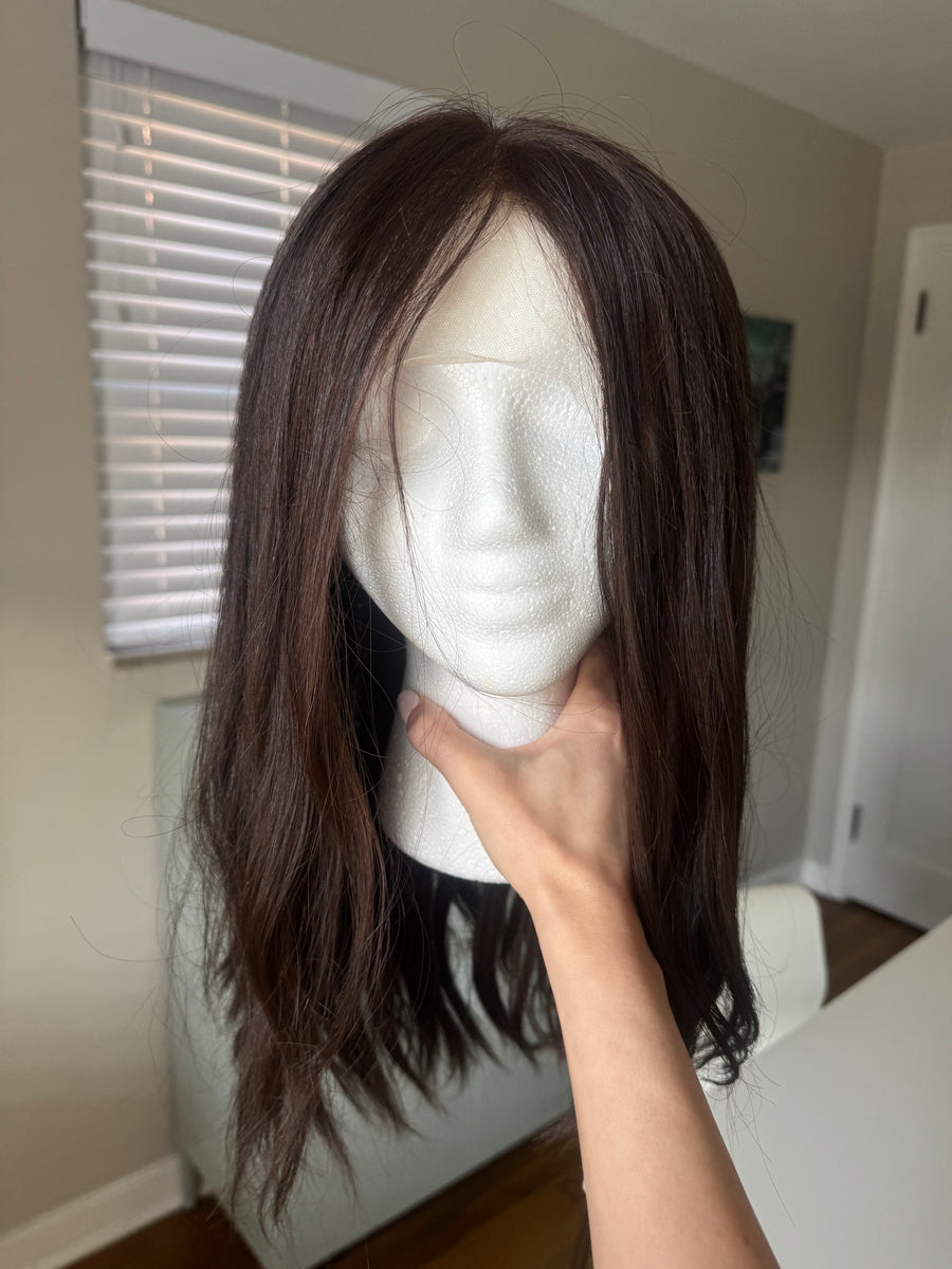 K&S Customs Lace Top Wig, "Debra" (D506) – Silk or Lace
